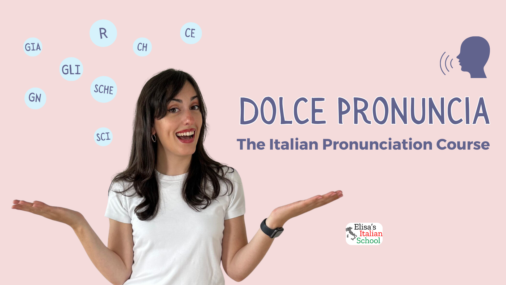 Dolce Pronuncia - Italian Pronunciation Course - Elisa's Italian School